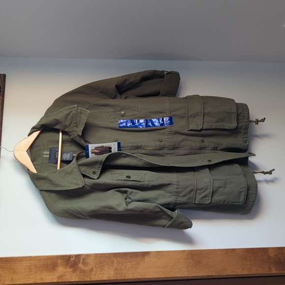 Matty M | Jackets & Coats | Nwt Matty M Olive Green Cargo Utility ...